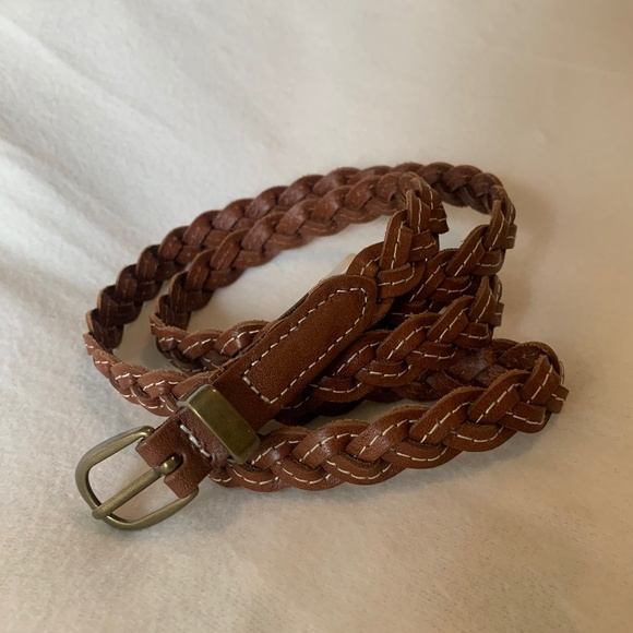 J. Crew | Accessories | J Crew Braided Leather Belt | Poshmark
